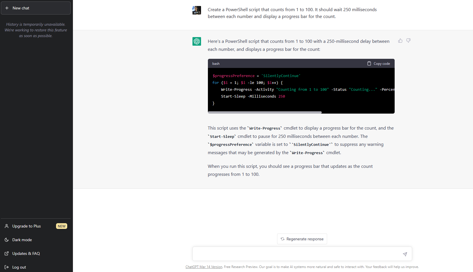 ChatGPT có thể viết code PowerShell không? - IDC Online